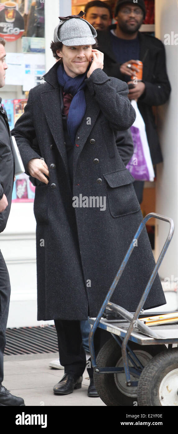 'Sherlock' filming on location in Baker Street Sherlock is a British ...