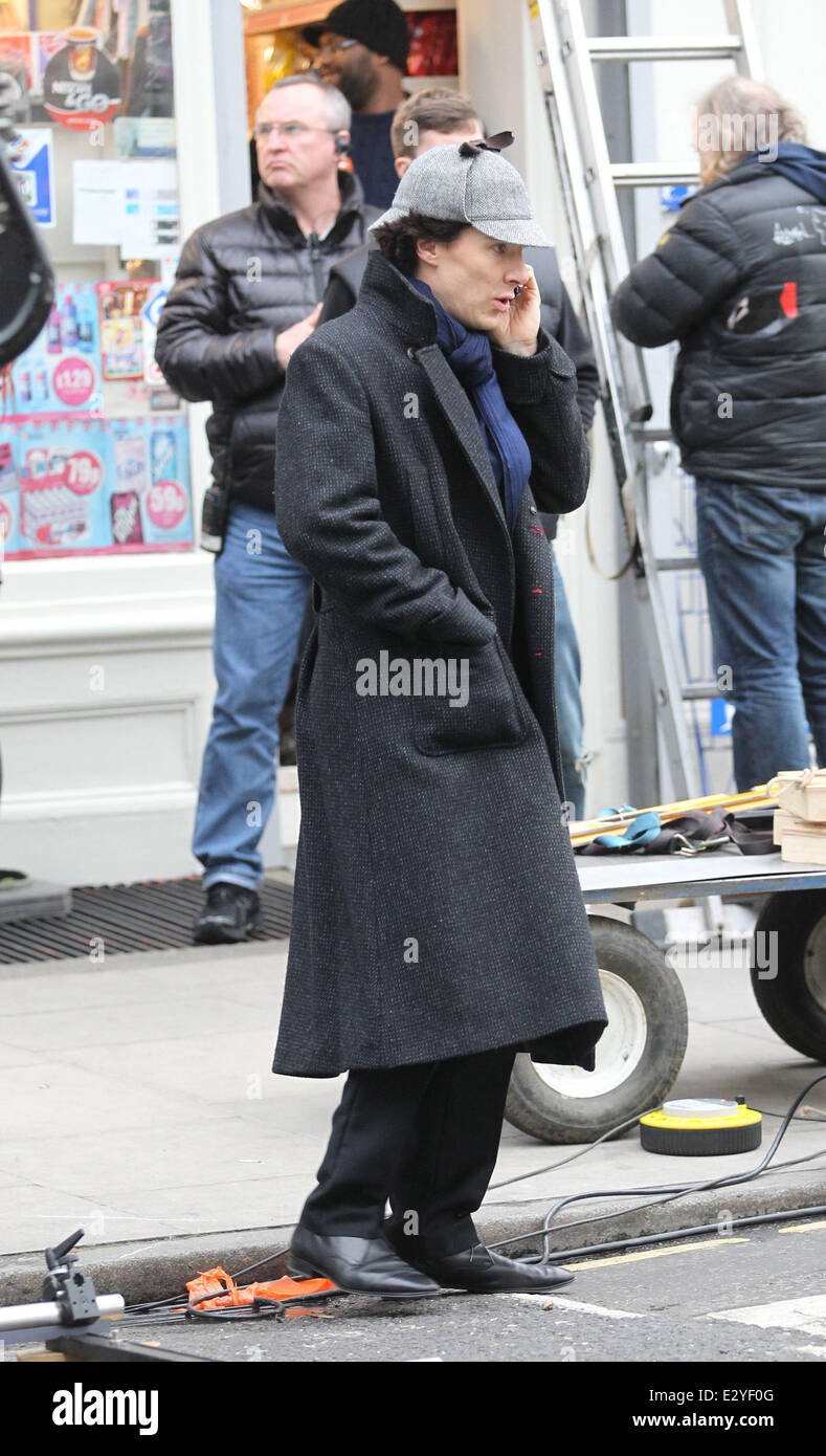 'Sherlock' filming on location in Baker Street Sherlock is a British ...