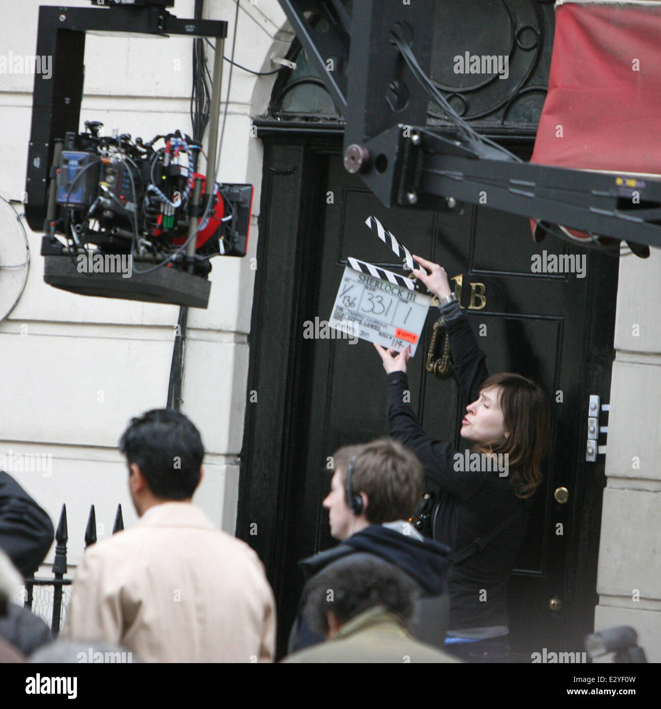 'Sherlock' filming on location in Baker Street Sherlock is a British ...