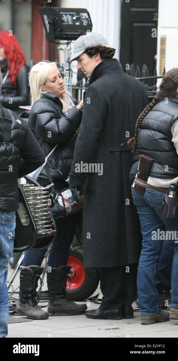 'Sherlock' filming on location in Baker Street Sherlock is a British ...