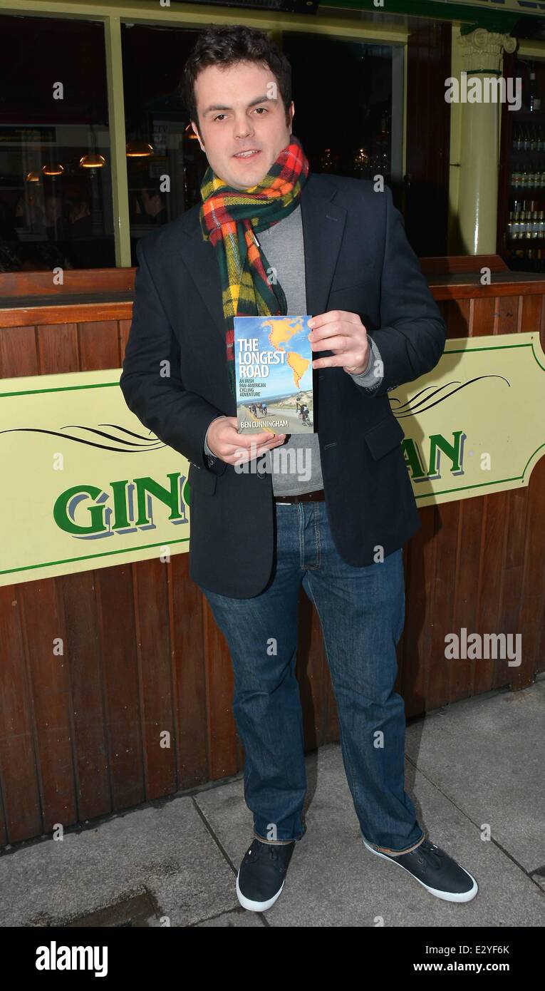 Guests attend the launch of Ben Cunningham's book 'The Longest Road' at ...