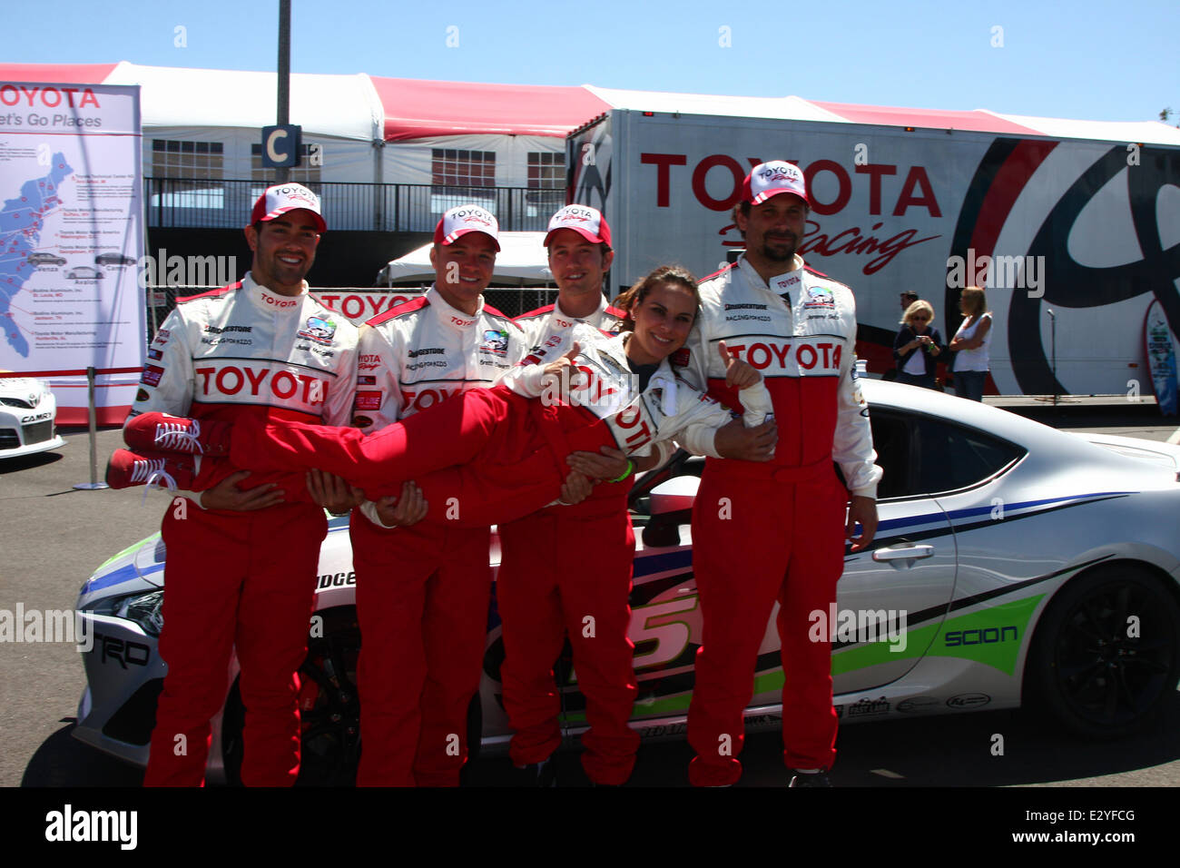 2013 Toyota Pro/Celebrity Race at Long Beach Featuring: Jesse Metcalfe ...