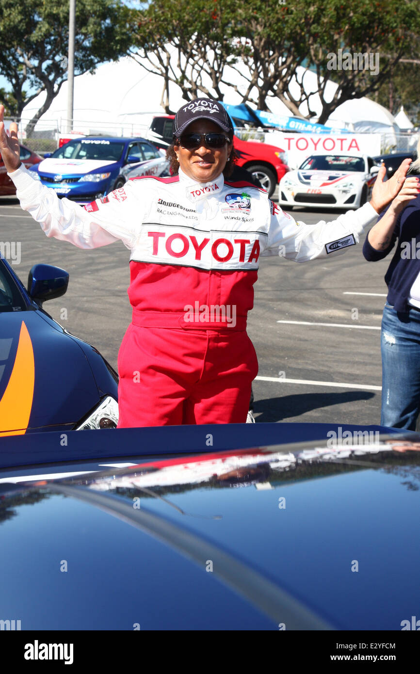 2013 Toyota Pro/Celebrity Race at Long Beach Featuring: Wanda Sykes ...
