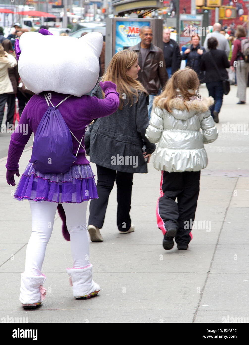 Children's characters, such as Elmo and Hello Kitty, spotted in Times ...