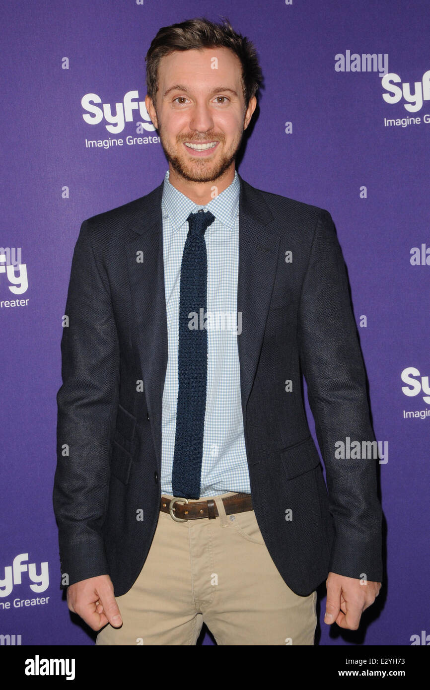 2013 SYFY Upfront Presentation - Arrivals Featuring: Sam Huntington ...