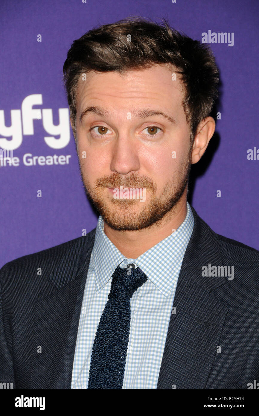 2013 SYFY Upfront Presentation - Arrivals Featuring: Sam Huntington ...