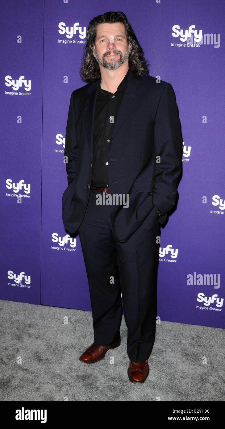 2013 SYFY Upfront Presentation - Arrivals Featuring: Ron Moore Where ...