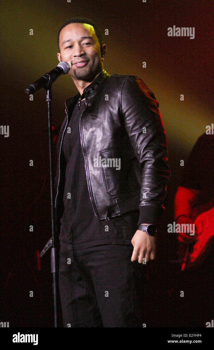 John Legend performing live at the Seminole Hard Rock Hotel and Casinos ...