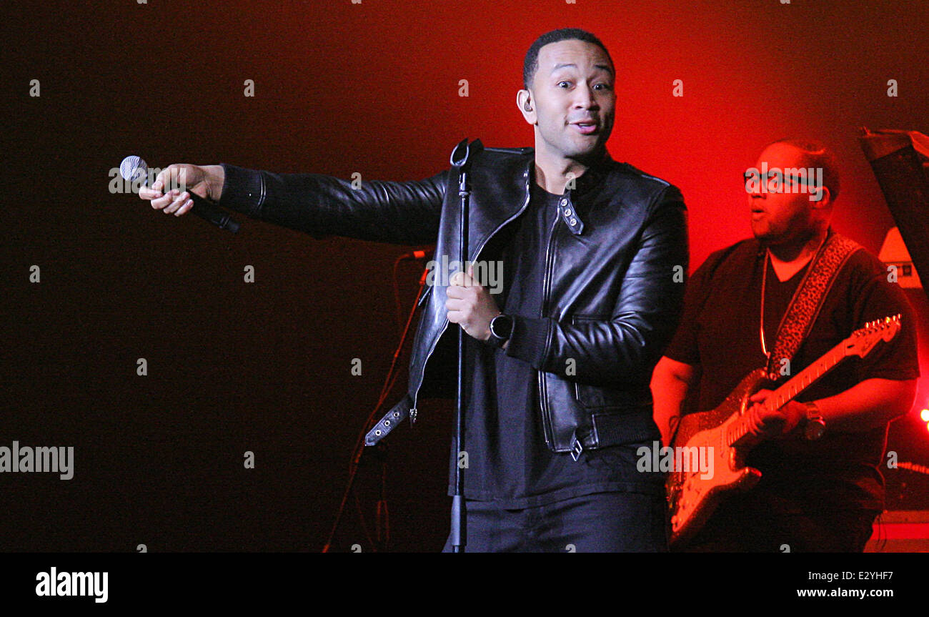 John Legend performing live at the Seminole Hard Rock Hotel and Casinos ...