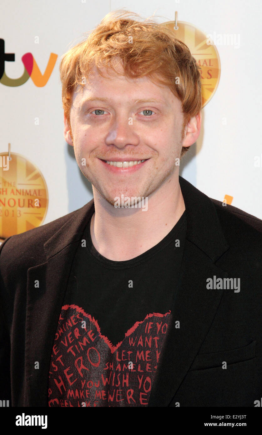 Rupert grint smile hi-res stock photography and images - Alamy