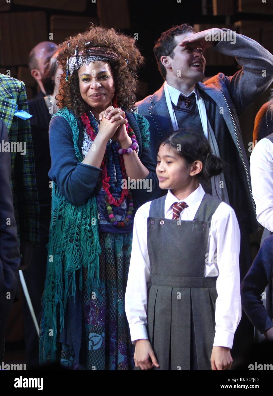 Matilda musical opening night hi-res stock photography and images - Alamy