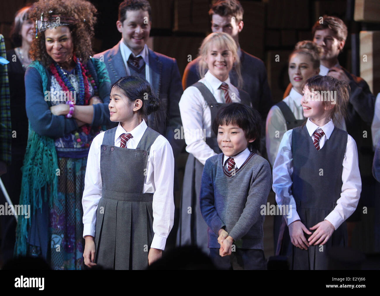 Opening night of 'Matilda The Musical' at the Shubert Theatre - Curtain ...