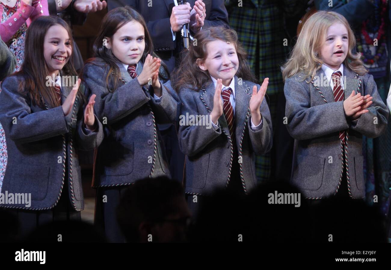 Opening night of 'Matilda The Musical' at the Shubert Theatre - Curtain ...