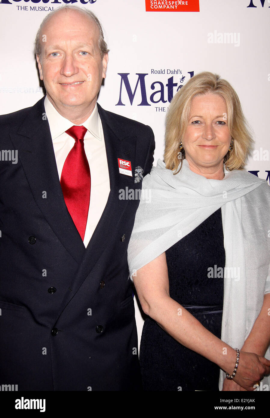 Celebrities attend the opening night of 'Matilda The Musical' at the ...