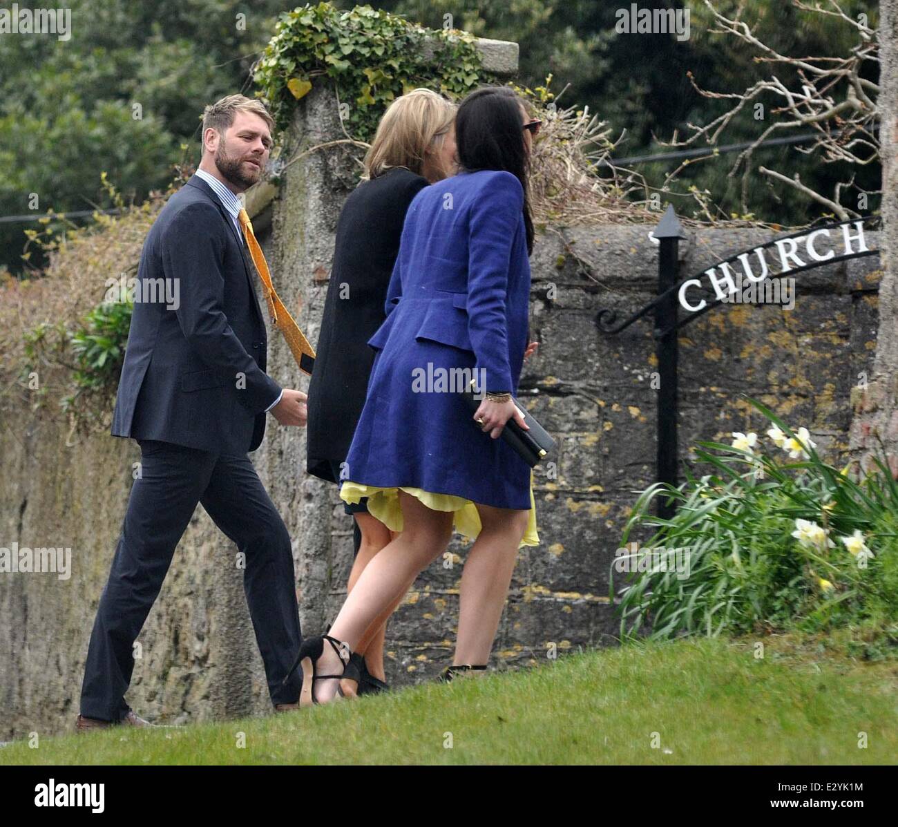 Vogue mcfadden attends wedding best hi-res stock photography and images ...