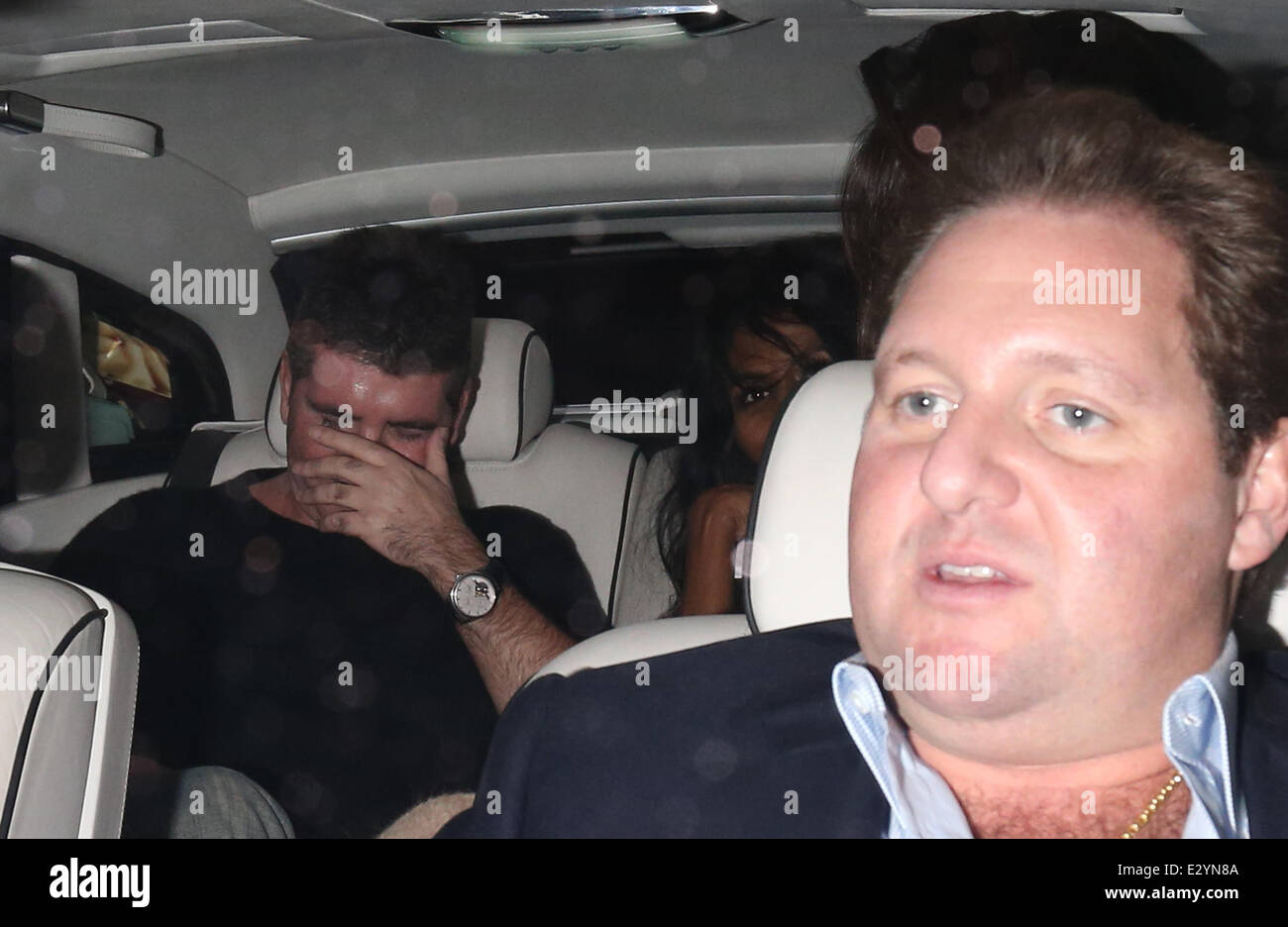 Celebrities night out at Loulou's nightclub in Mayfair Featuring: Simon ...