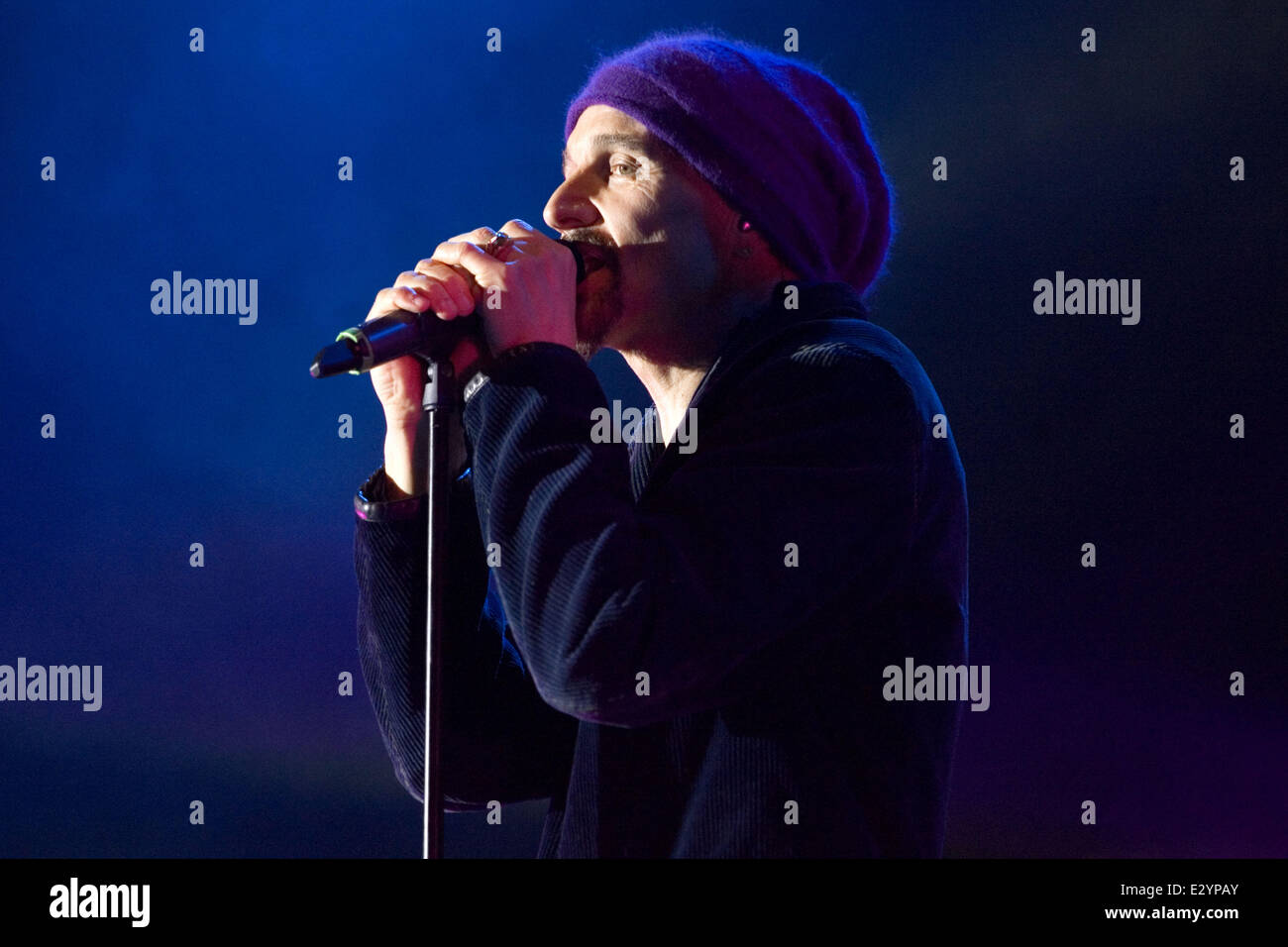 James playing a headline gig at SECC Featuring: Tim Booth - James front ...
