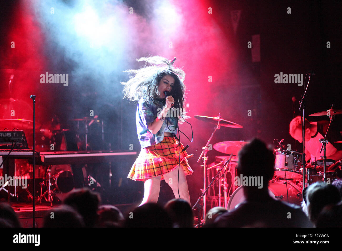 Charli XCX performing live in Tavastia Club Featuring: Charli XCX Where ...