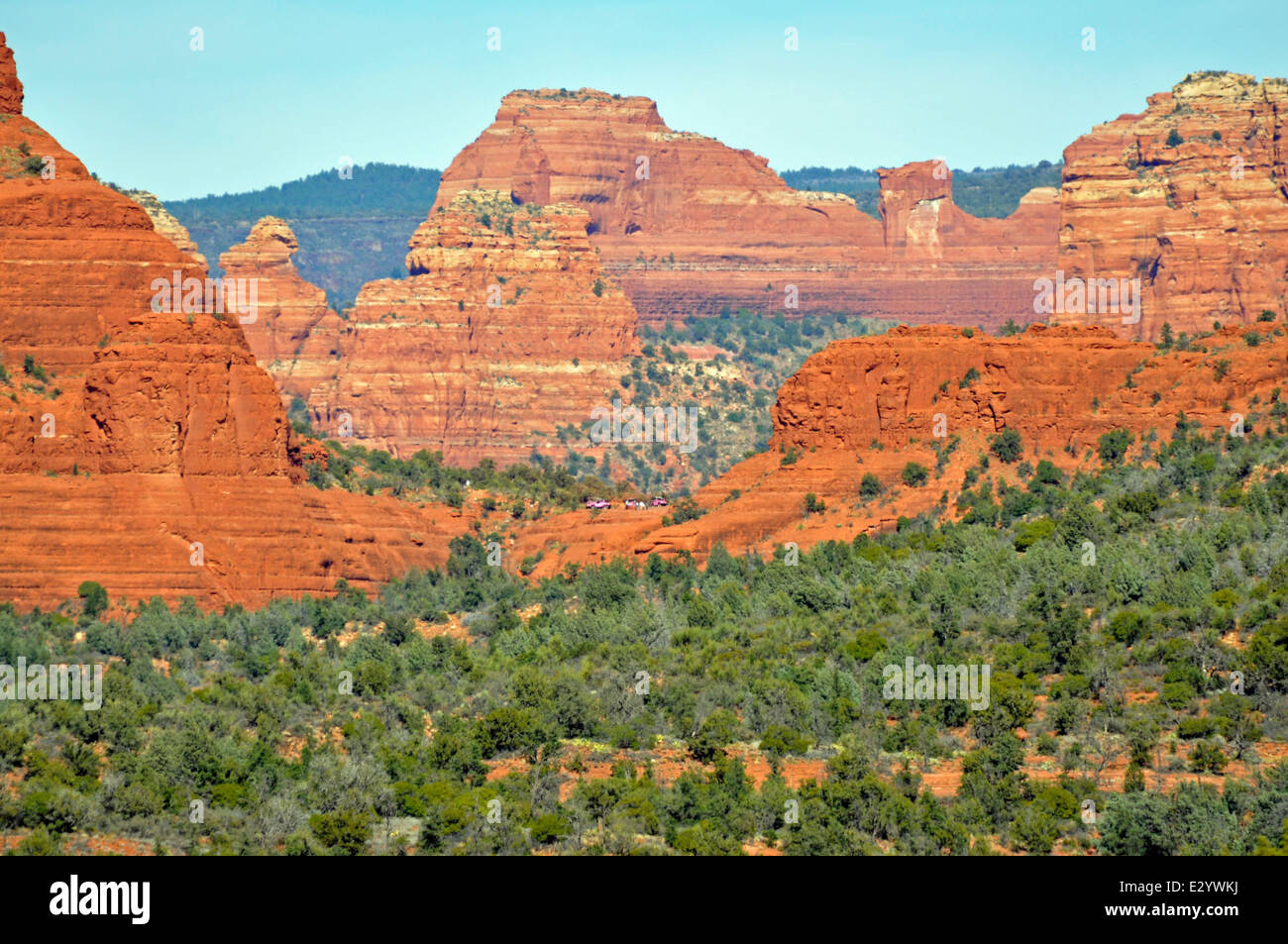 Chicken Point is a popular scenic viewpoint along the Bell Rock Pathway ...