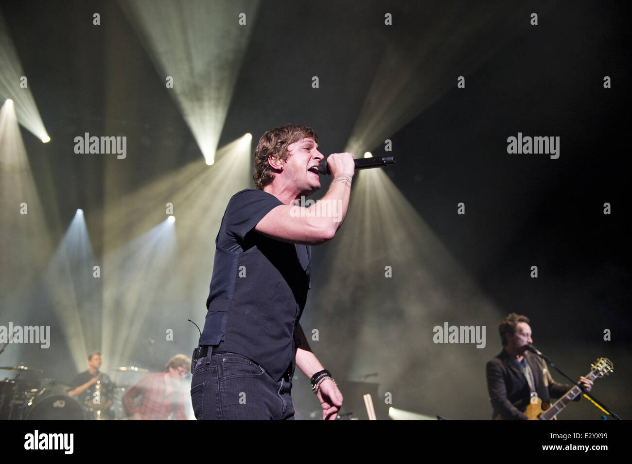 American rock band, Matchbox 20 performing live at the HMV Hammersmith ...