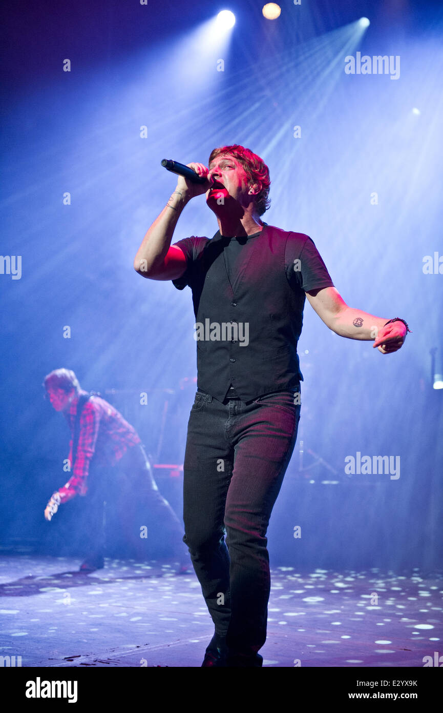 American rock band, Matchbox 20 performing live at the HMV Hammersmith ...