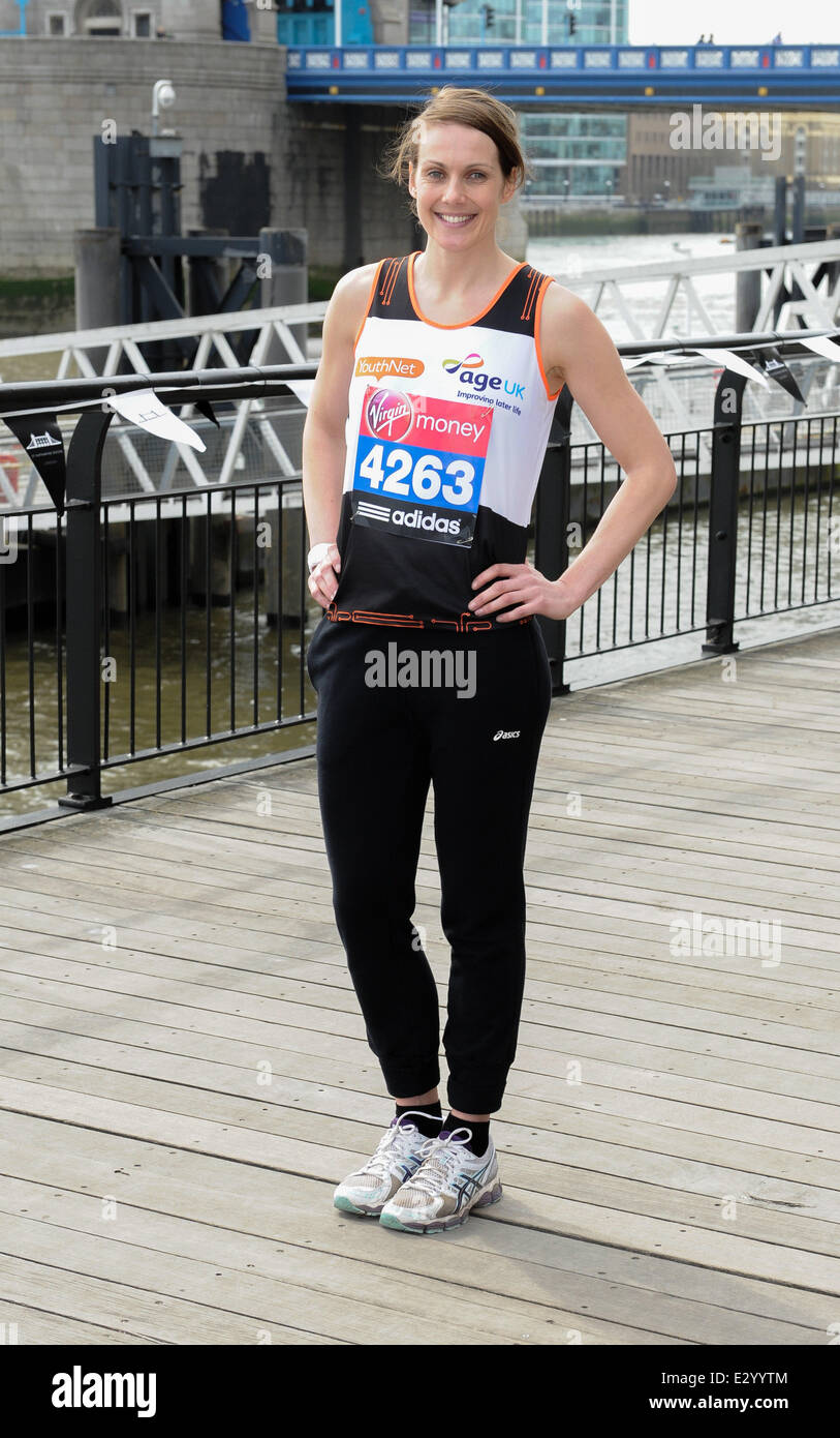 Celebrities and sports personalities launched the London Marathon at ...