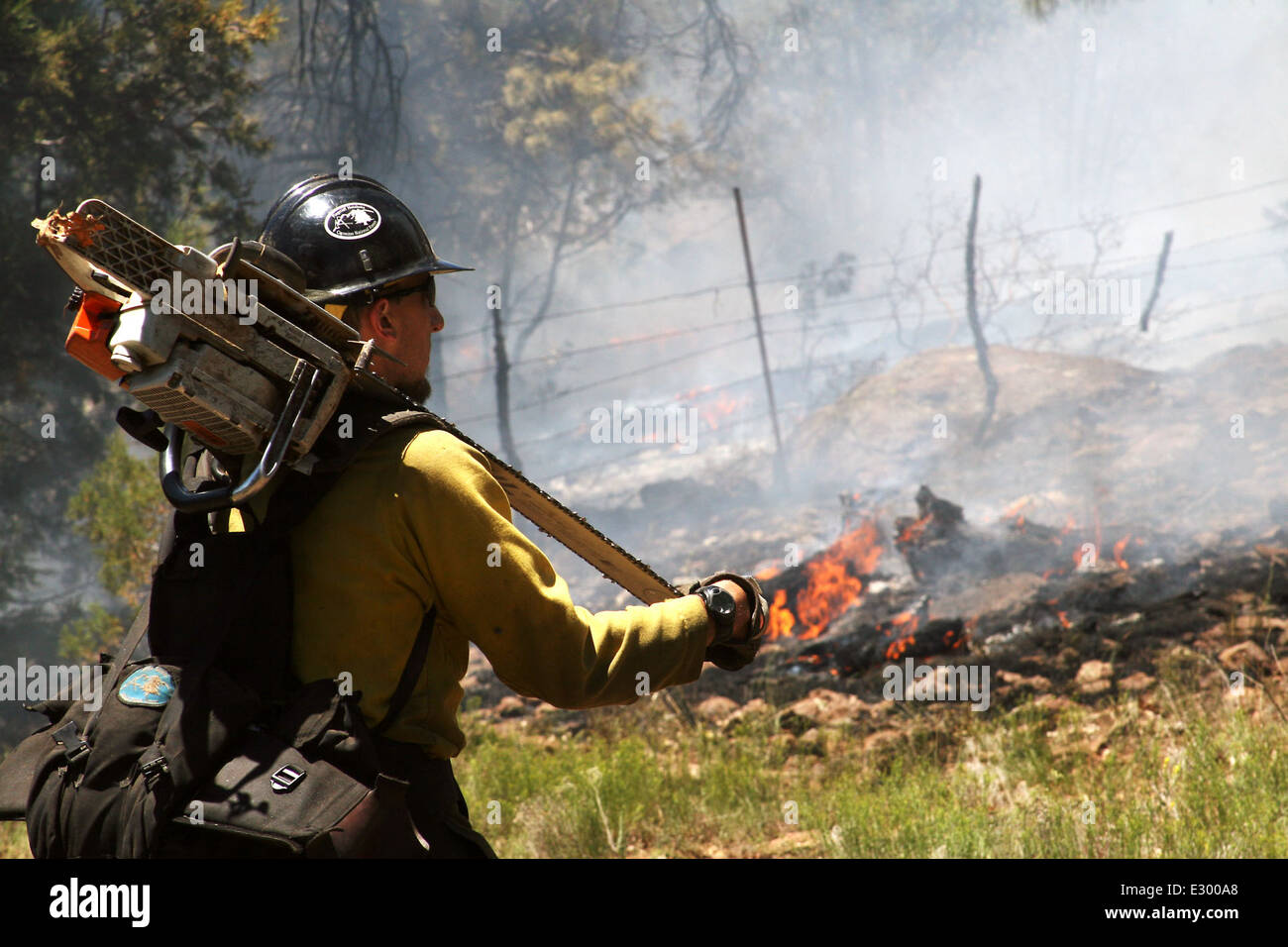 Hotshot forest fire hi-res stock photography and images - Alamy