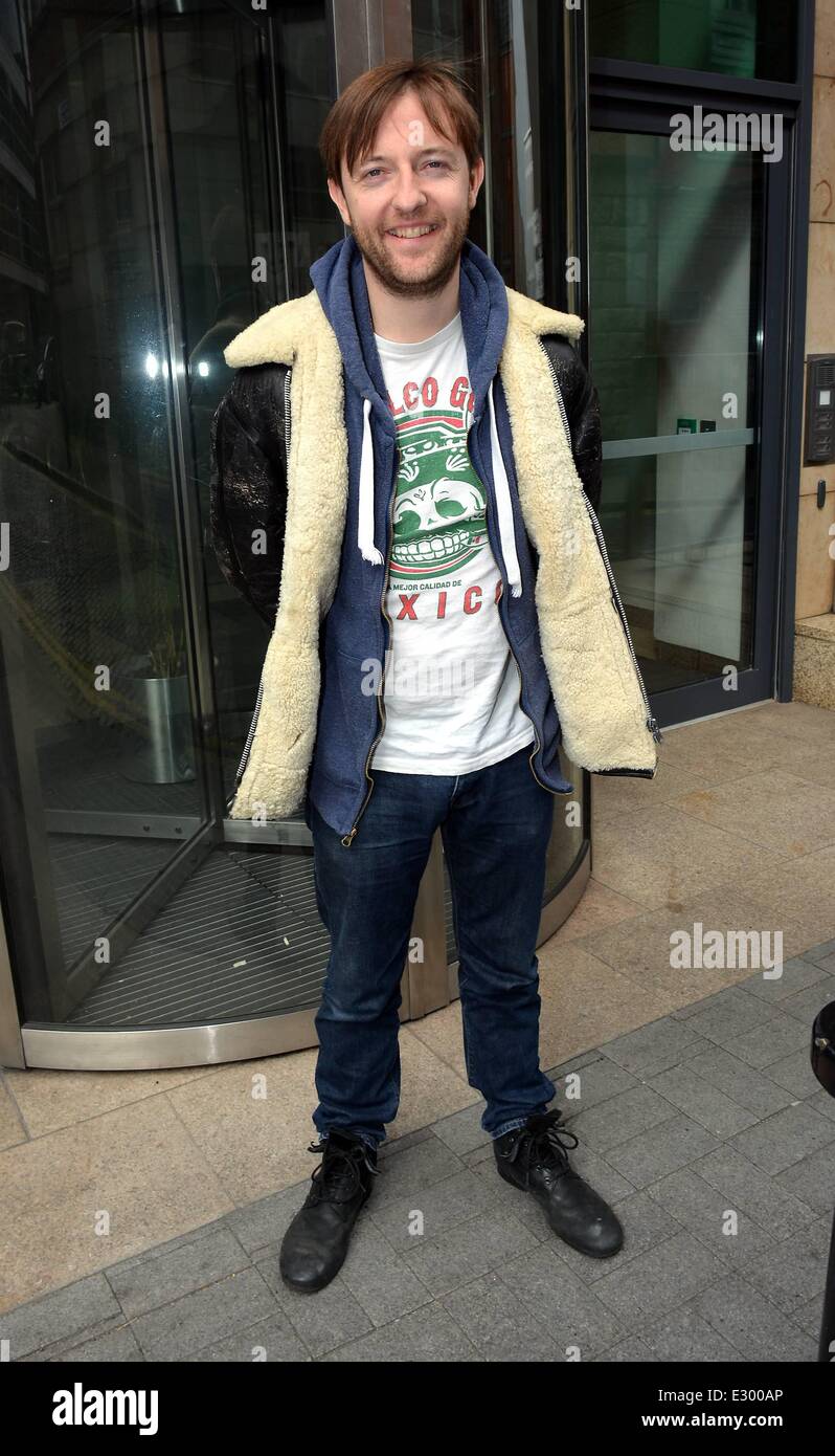 Comedian Andrew Maxwell at Today FM studios Featuring: Andrew Maxwell ...