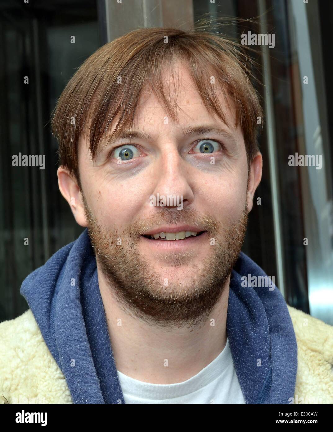 Comedian Andrew Maxwell at Today FM studios Featuring: Andrew Maxwell ...