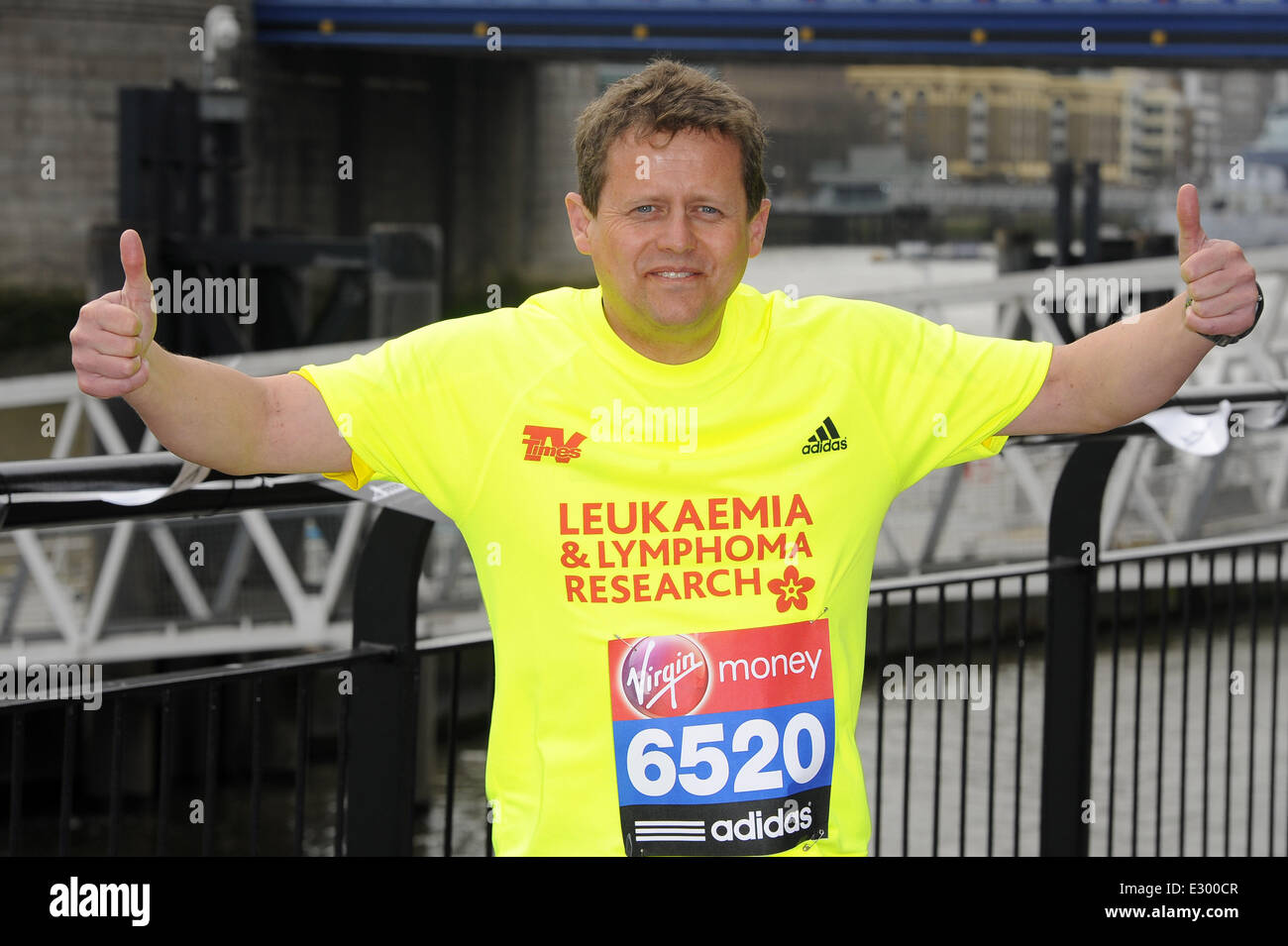 Virgin London Marathon - Celebrities photocall Featuring: Mike Bushell ...