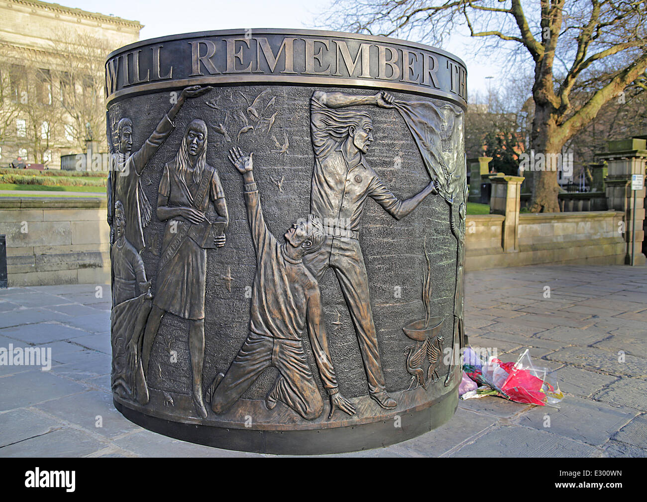 A new memorial has been unveiled in Liverpool to remember the 96 fans ...