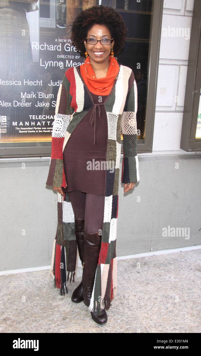 Opening night of 'The Assembled Parties' held at the Samuel J. Friedman ...