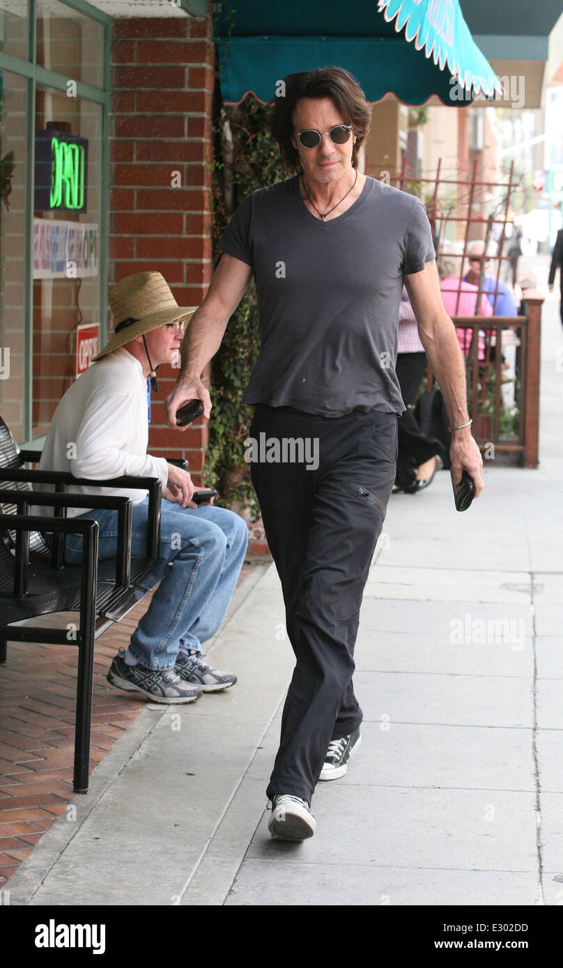 Rick Springfield out and about in Beverly Hills Featuring: Rick ...