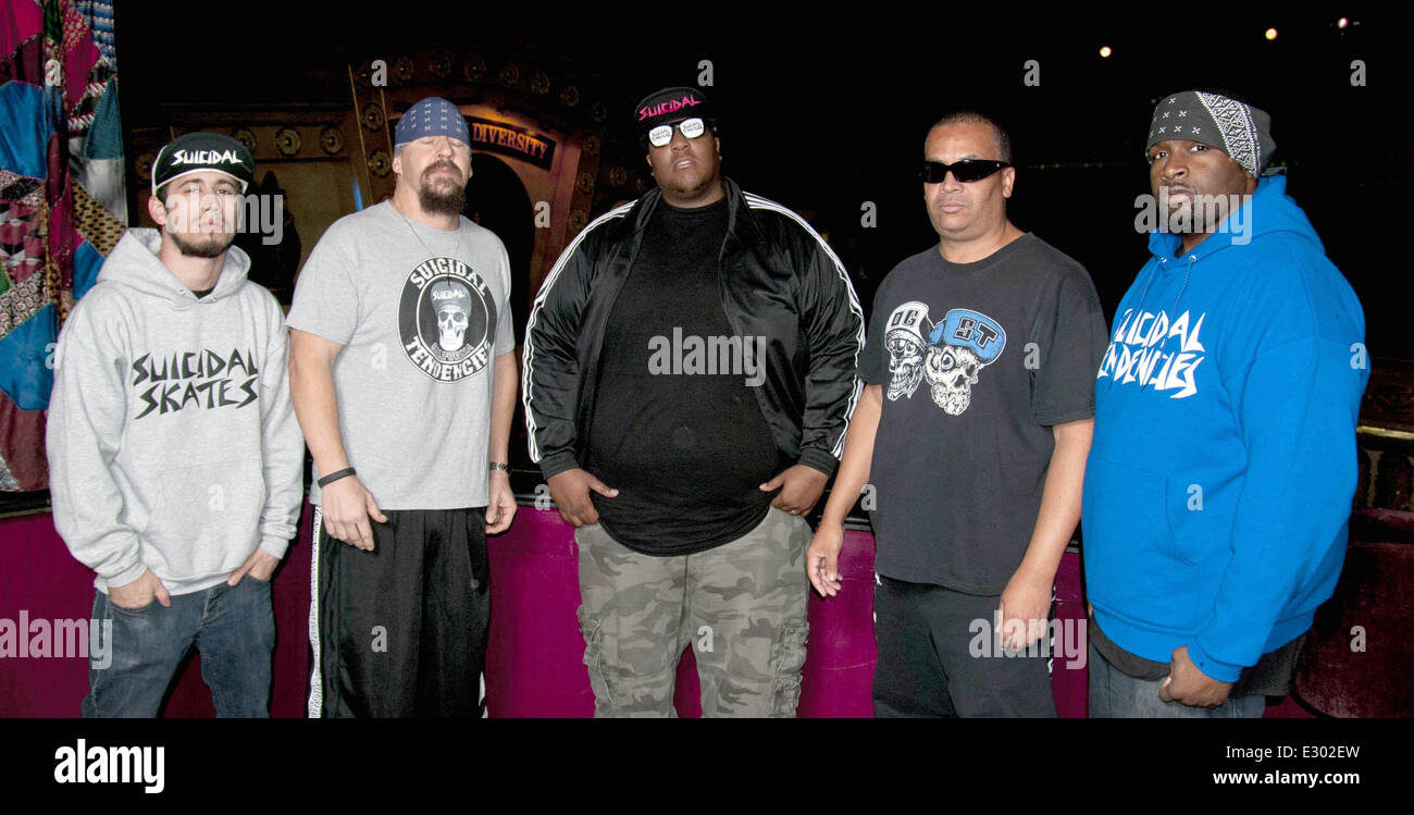 Suicidal Tendencis performs on the "Slam City Tour" at Chicago House Of ...