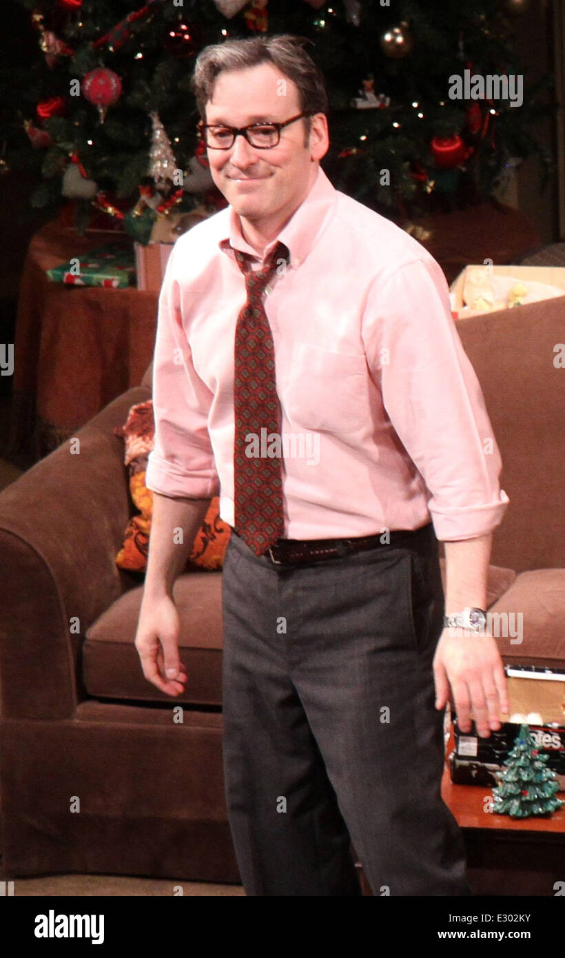 Opening night curtain call for 'The Assembled Parties' held at the ...