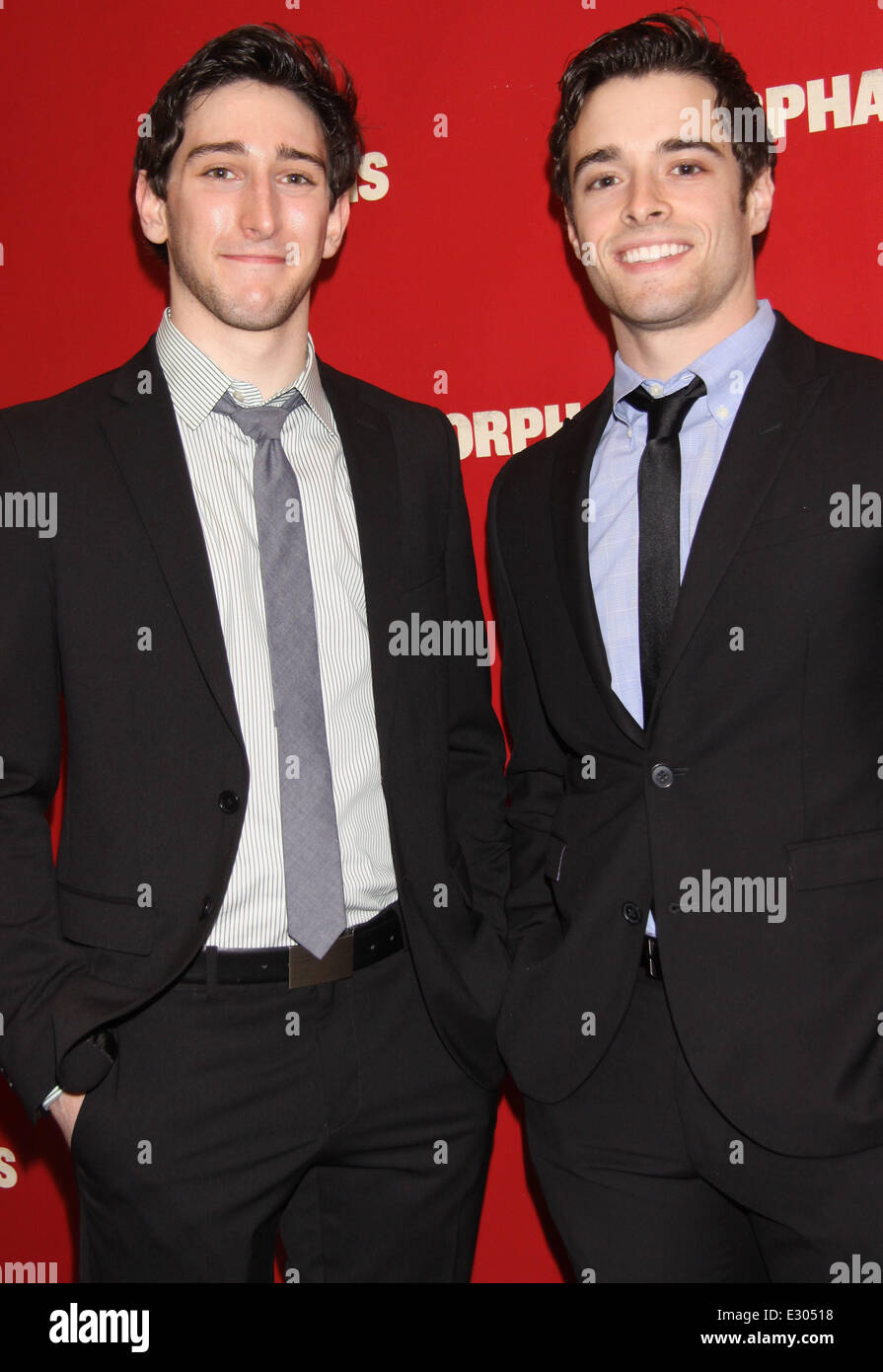 Broadway opening night of 'Orphans' at the Gerald Schoenfeld Theatre ...