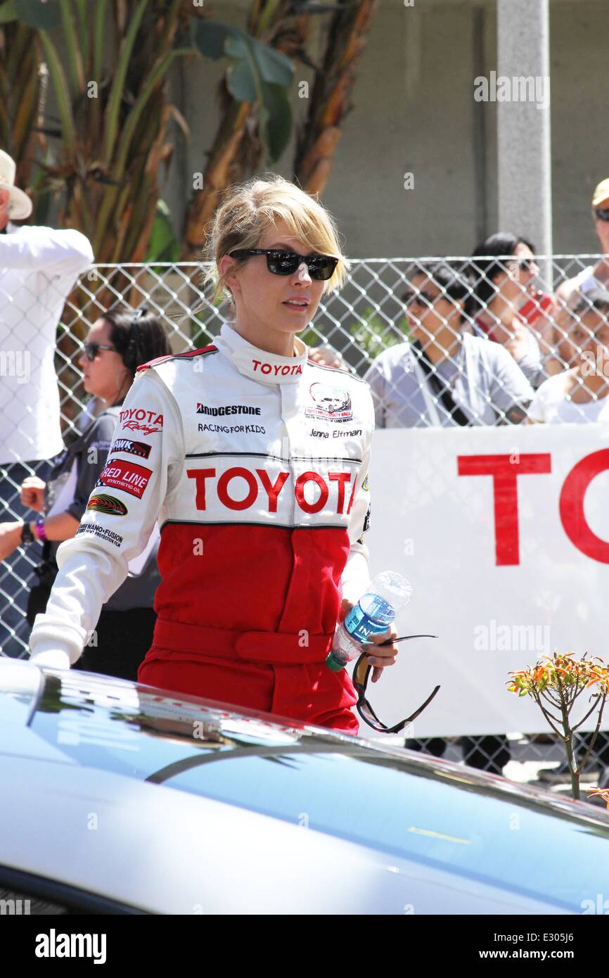 Celebrities participate in the Celeb/Pro race at the Grand Prix of Long ...