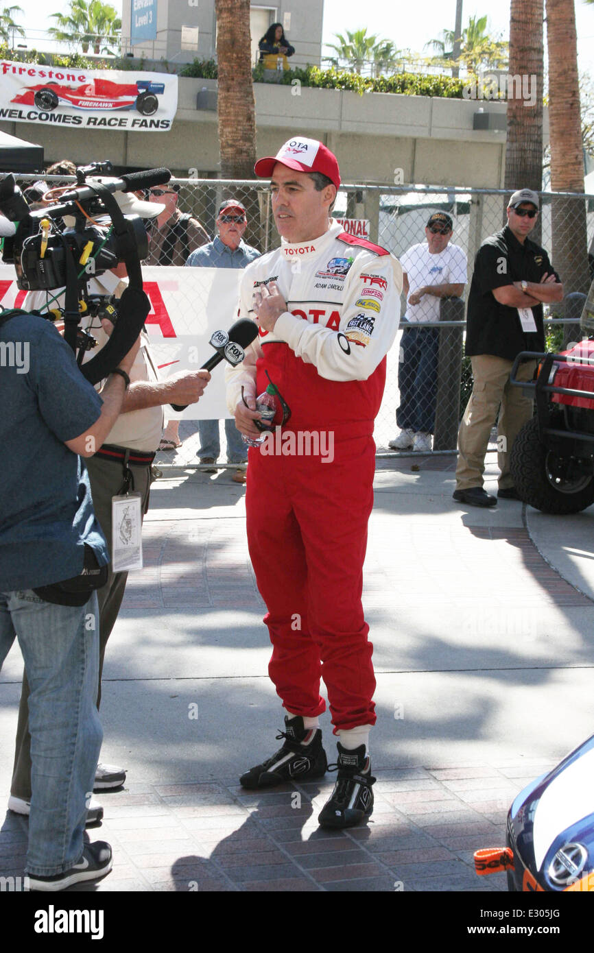 Celebrities participate in the Celeb/Pro race at the Grand Prix of Long ...