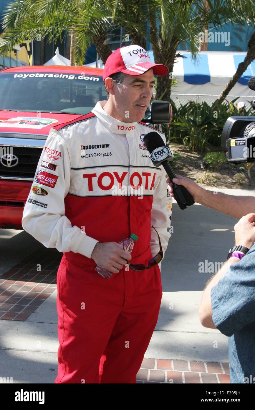 Celebrities participate in the Celeb/Pro race at the Grand Prix of Long ...