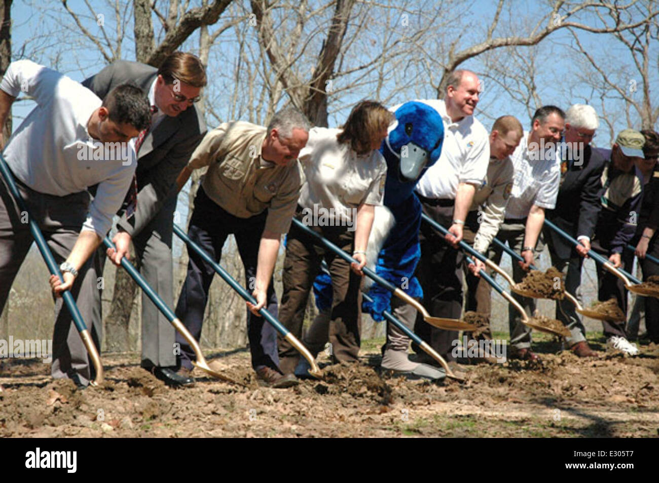 The groundbreaking ceremony for the new Mingo National Wildlife Refuge ...