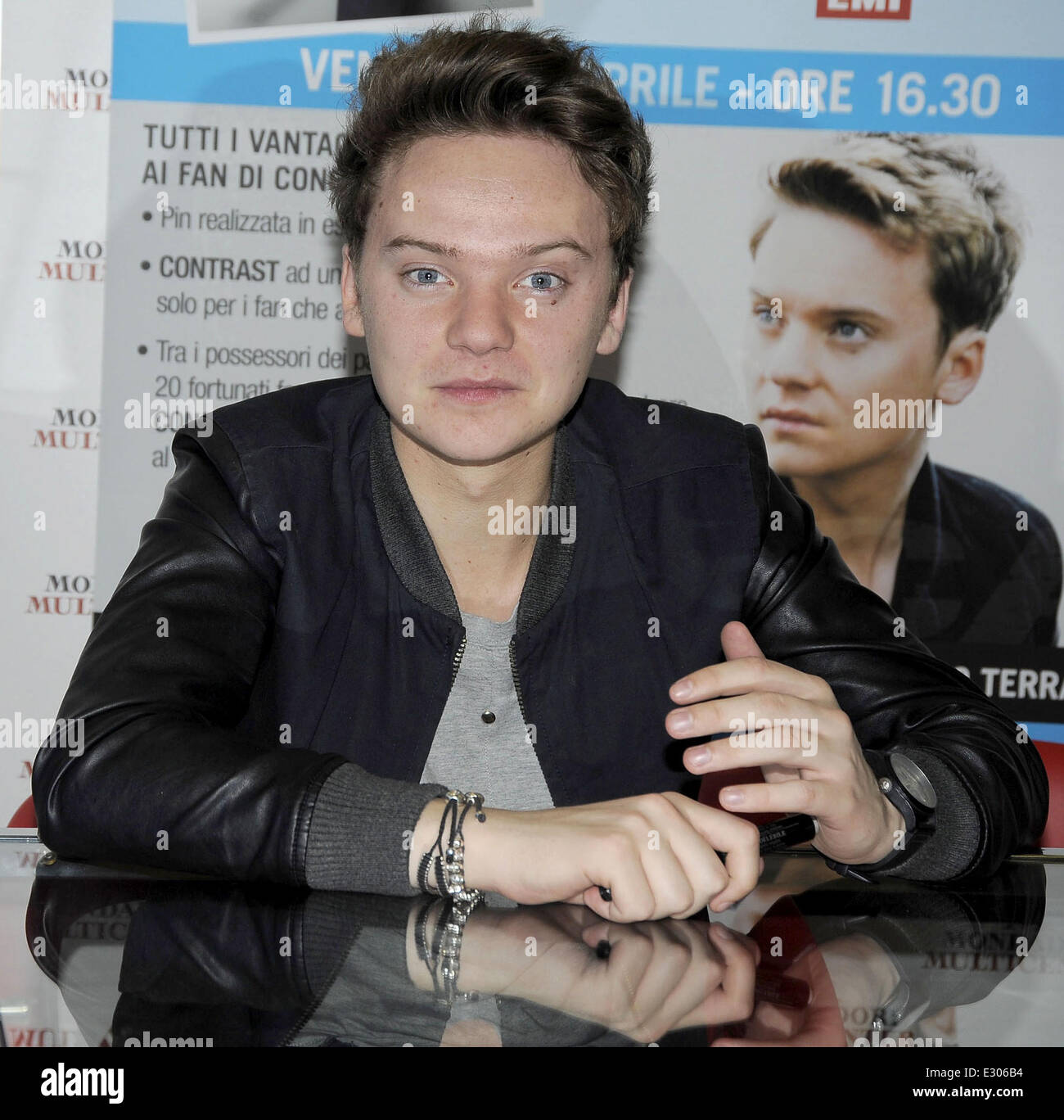 Conor Maynard signs copies of his album 'Contrast' and meets fans at ...
