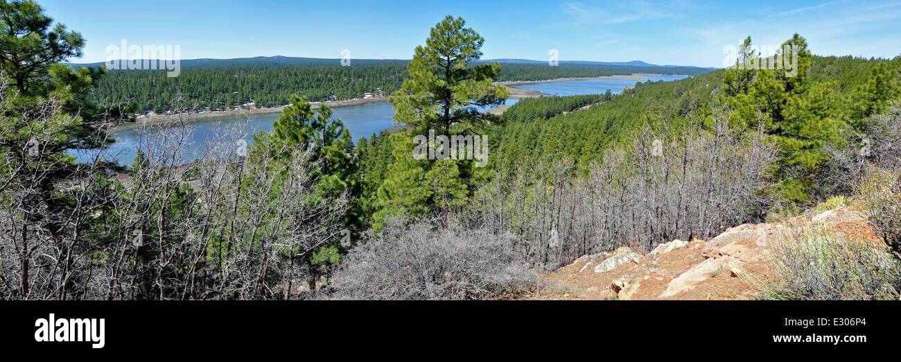 Panorama of Lower Lake Mary Stock Photo - Alamy