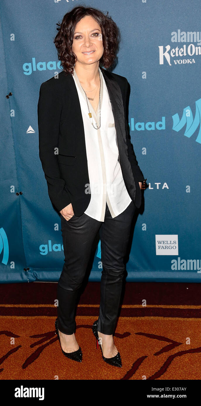 24th Annual GLAAD Media Awards held at the JW Marriott - Arrivals ...