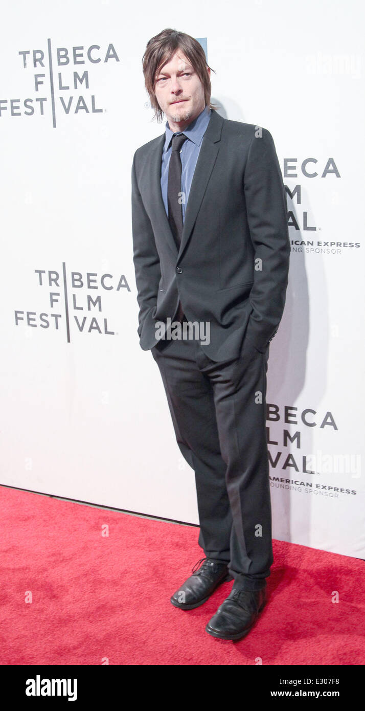 Sunlight JR. premiere at the 2013 Tribeca Film Festival Featuring: Norman Reedus Where: New York ...