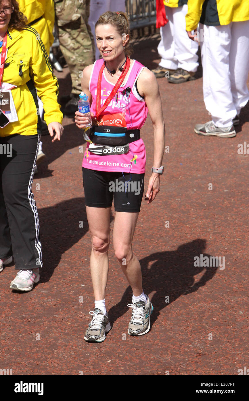 The 2013 Virgin London Marathon Featuring: Kate McCann Where: London ...