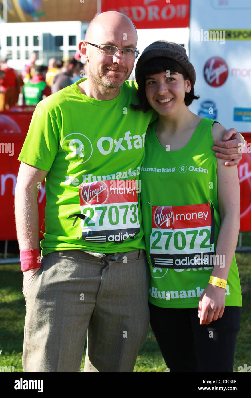 The 2013 Virgin London Marathon Featuring: Wayne Hemingway,Tilly ...