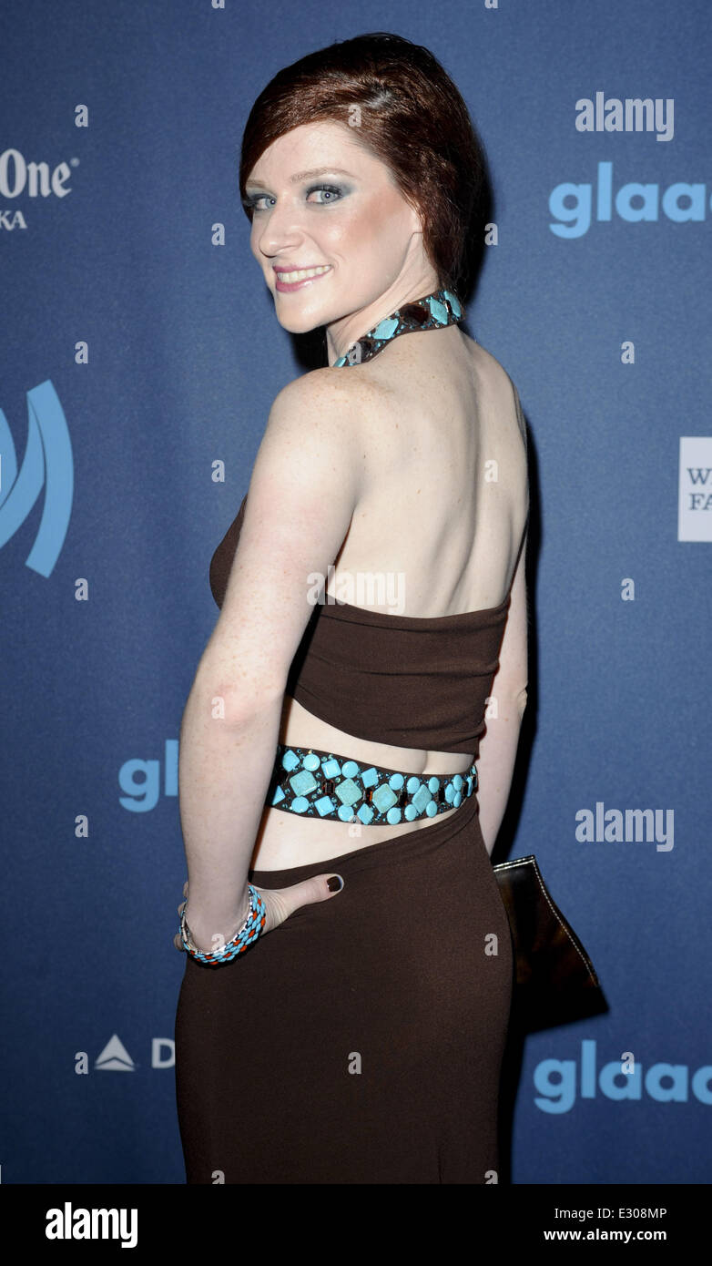24th Annual GLAAD Media Awards held at the JW Marriott - Arrivals ...