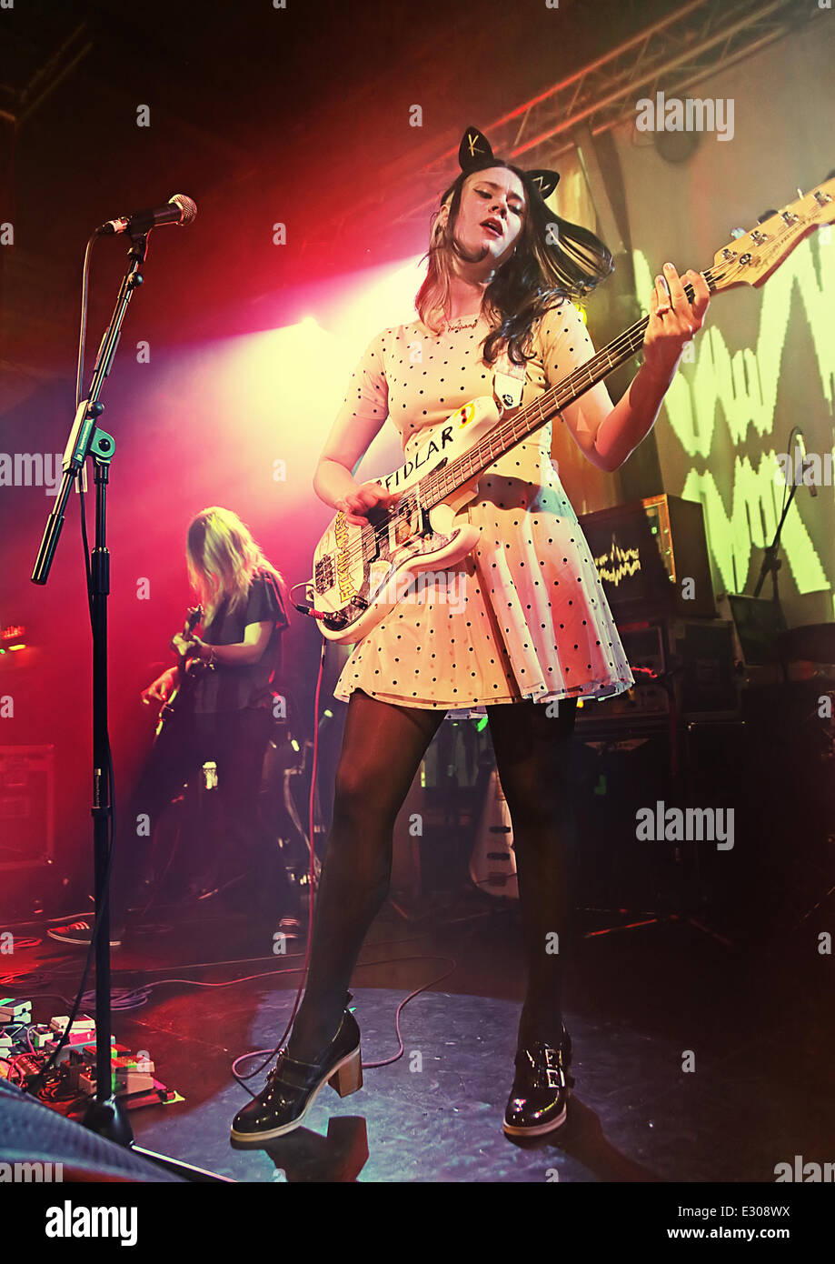 Kate Nash performs live at East Village Arts Club Featuring: Kate Nash ...