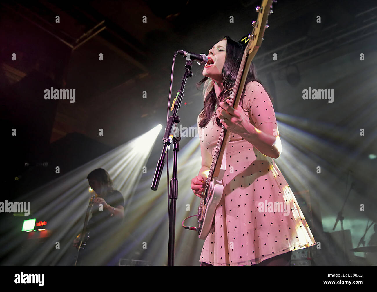 Kate Nash performs live at East Village Arts Club Featuring: Kate Nash ...
