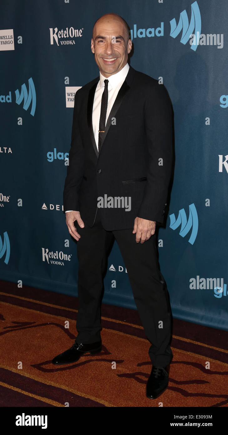 24th Annual GLAAD Media Awards held at the JW Marriott - Arrivals ...